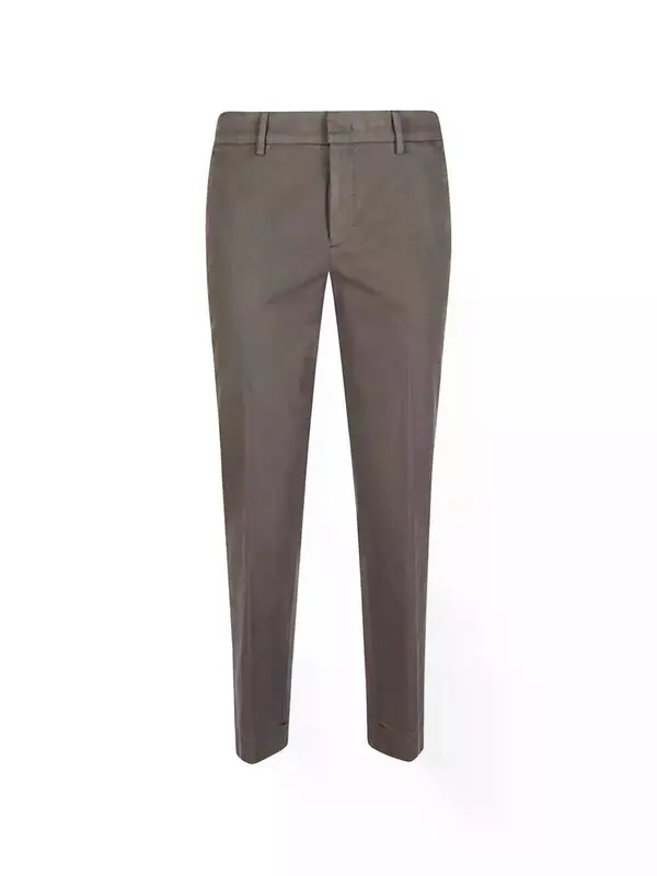 PT TORINO Pressed-crease Tailored Trousers