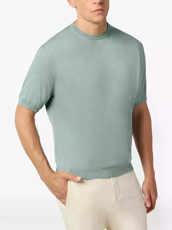 Paul & Shark Fine-knit Wool T-shirt