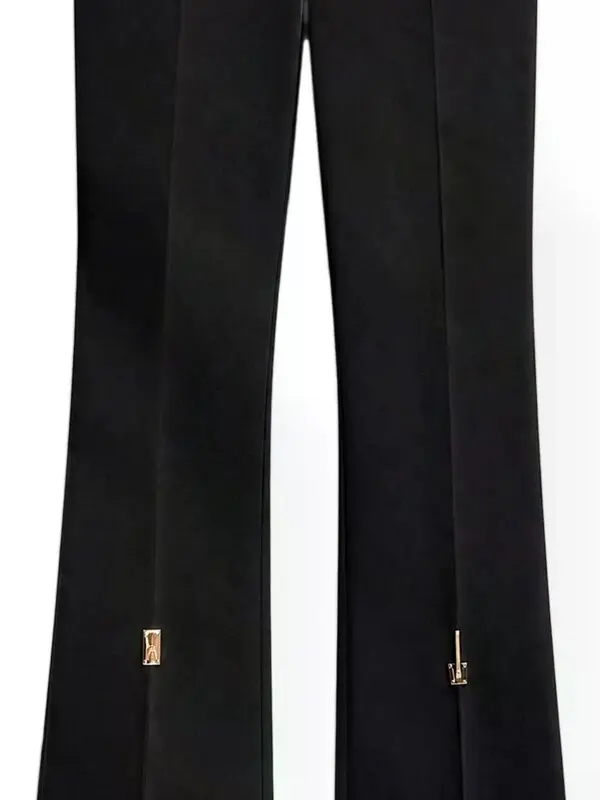 DANAME Gold-tone Hardware Flared Trousers