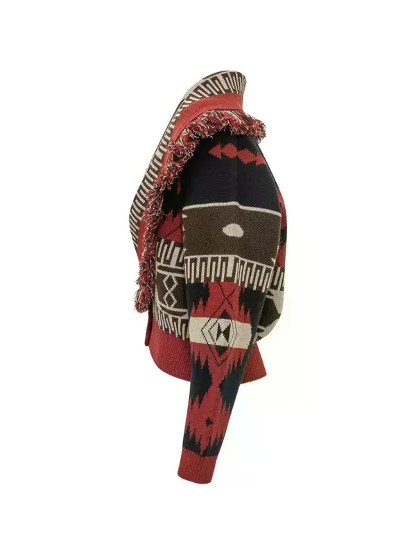 Alanui Icon Fringe-trim Cardigan