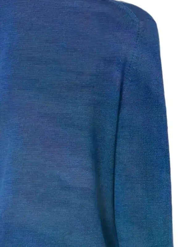 Max Mara Linen Yarn Jumper Ocean