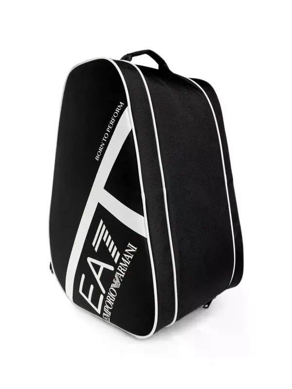 EA7 Logo-print Backpack