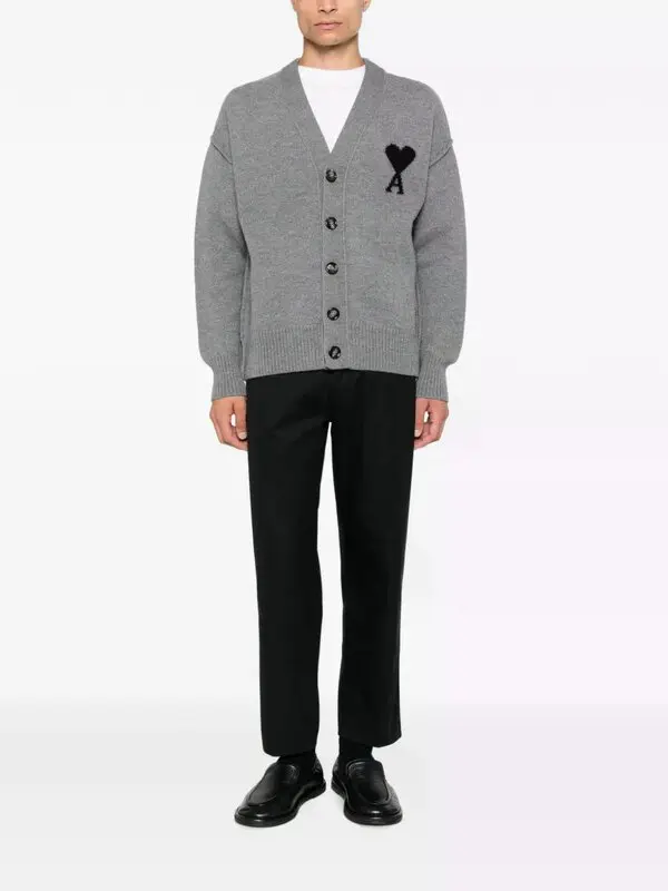 AMI Paris De Coeur Crew-neck Sweater