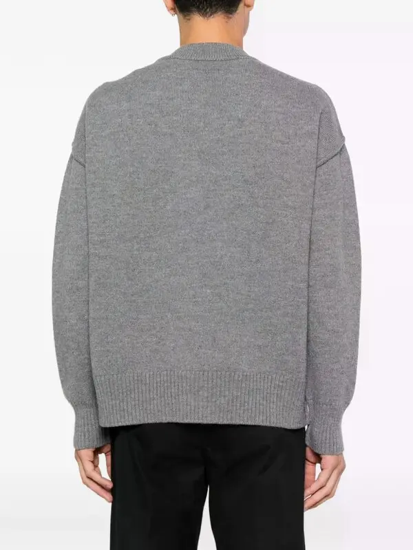 AMI Paris De Coeur Crew-neck Sweater