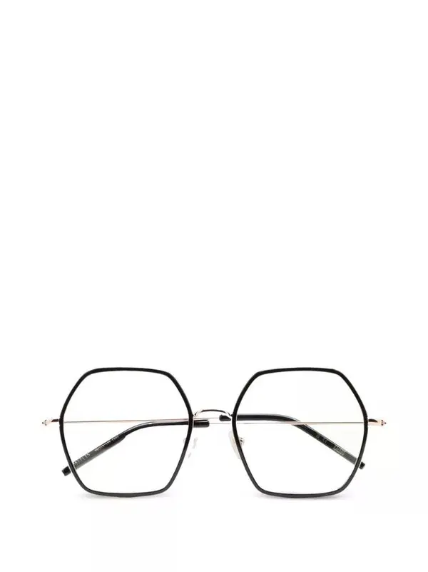 KALEOS Maitlis Geometric-frame Glasses - Black
