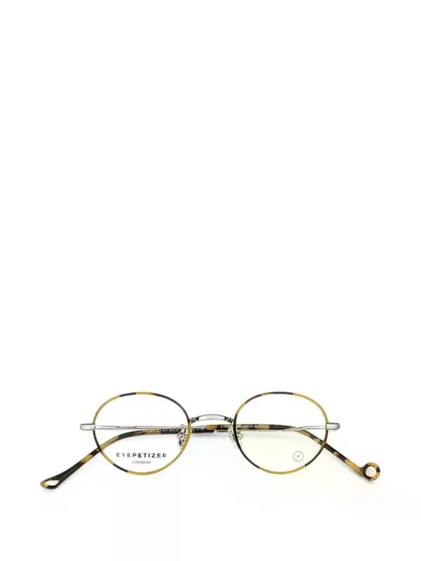 EYEPETIZER Lion Vista Round-frame Glasses - Neutrals