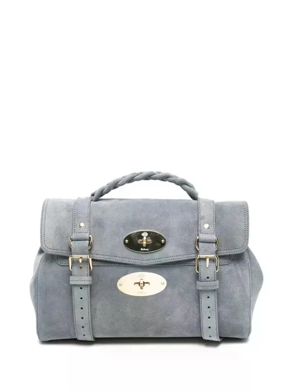 Mulberry Alexa Suede Shoulder Bag - Grey