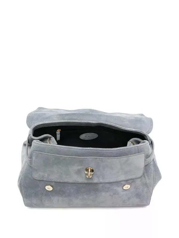 Mulberry Alexa Suede Shoulder Bag - Grey