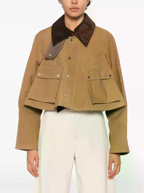JW Anderson Barn Jacket In Biscuit