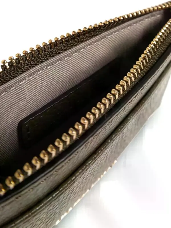 Michael Kors Logo-plaque Pebbled Cardholder