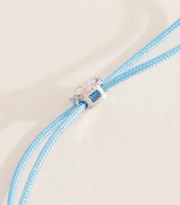 PERSEE Gold And Diamond Danaé Cord Bracelet