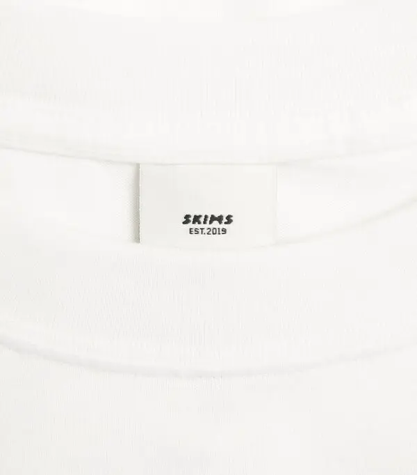 SKIMS Heavyweight Cotton Long-sleeve T-shirt