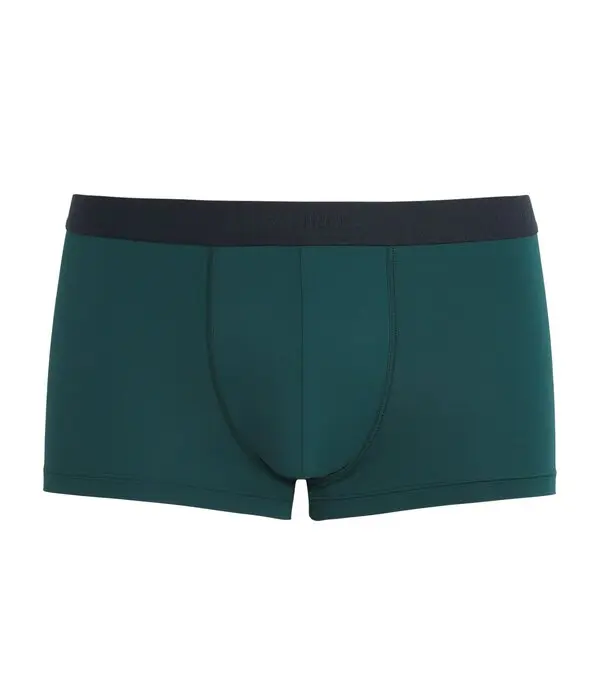 Hanro Micro-touch Boxer Briefs - Green