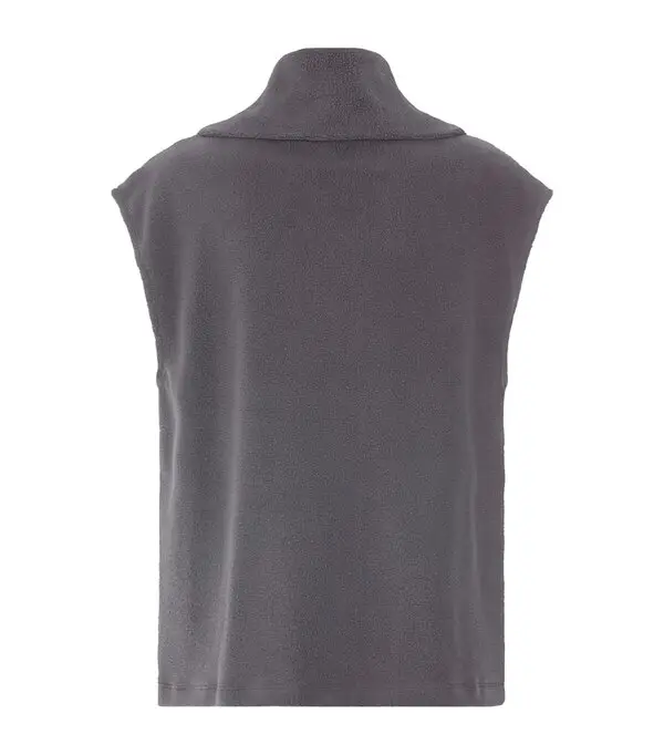 Hanro Fleece Gilet - Grey