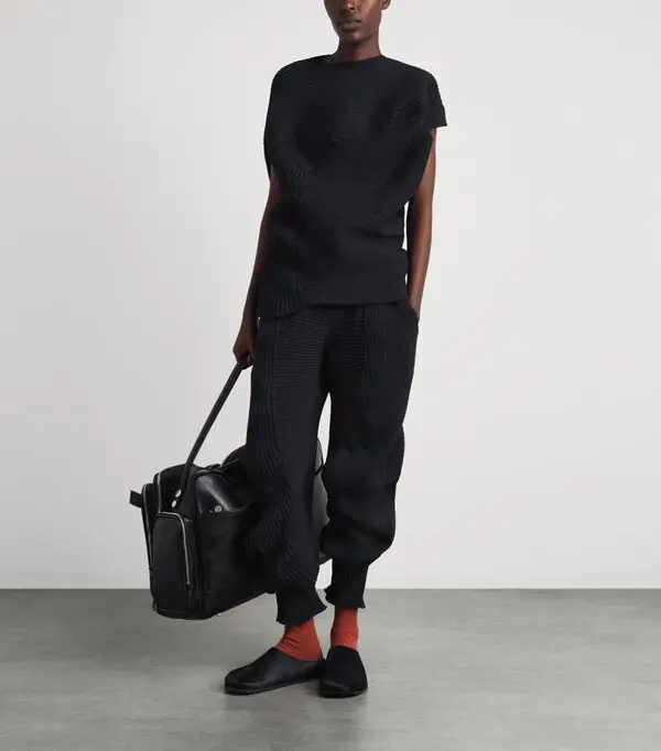Issey Miyake Found Stone Trousers