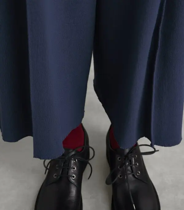 Issey Miyake Campagne Cropped Wide-leg Trousers