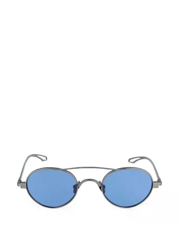 KYME Riven 3 Round-frame Sunglasses - Silver