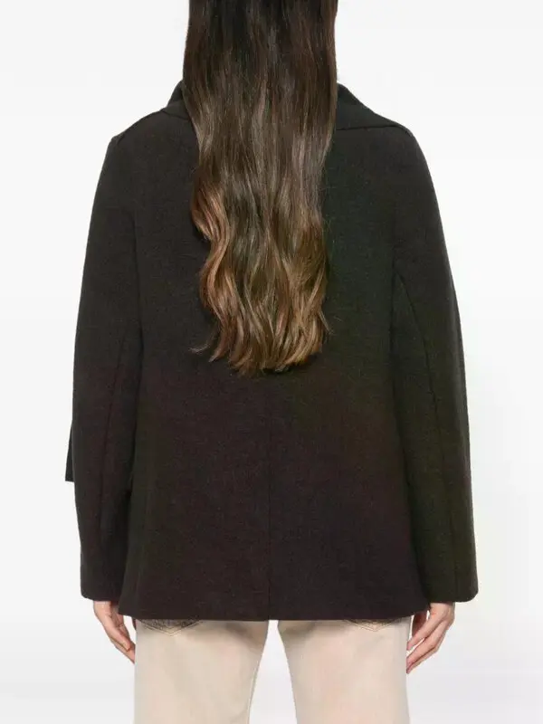 WHYCI Scarf-detail Flap-pocket Coat