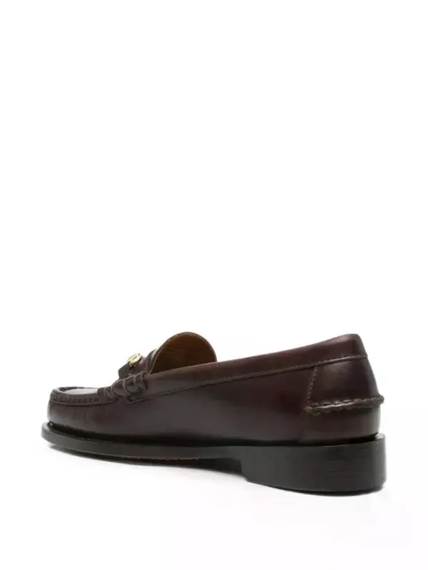 SEBAGO Horsebit Leather Loafers