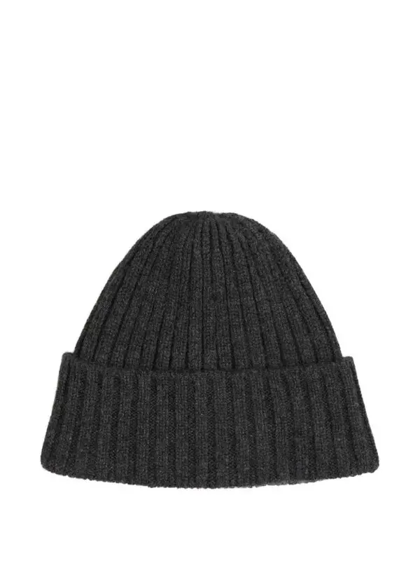 Fedeli Ribbed-knit Cashmere Beanie Hat