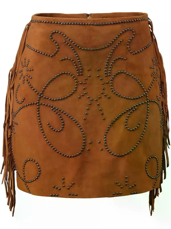 DANCASSAB Cosima Suede Skirt