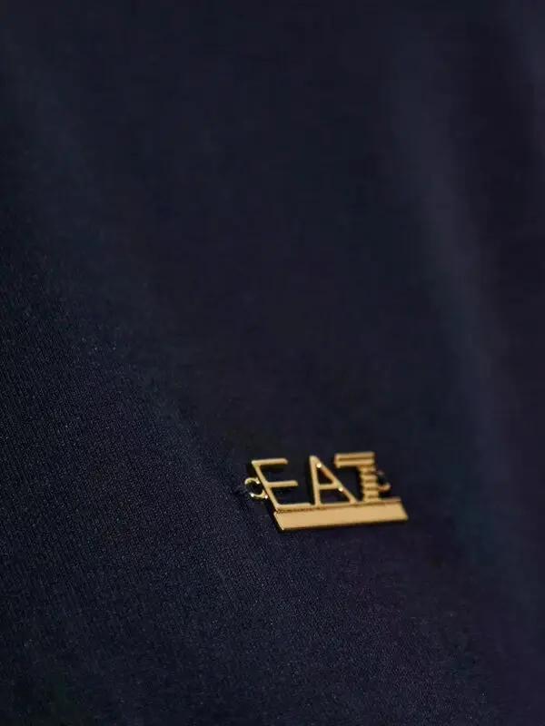 EA7 Logo-plaque Zip-up Sweatshirt