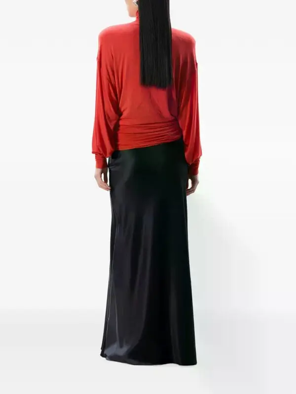 MANURI Romy Padded-shoulder Romy Blouse