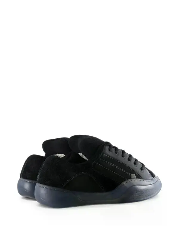 ERL Quad Vamp Panelled Sneakers - Black