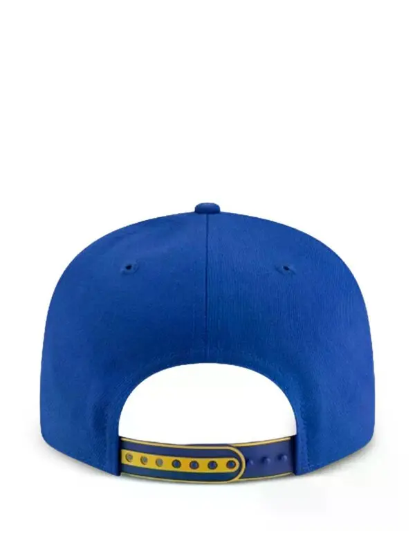 New Era Golden State Warriors Tip-off Split Panel 9fifty Snapback Cap
