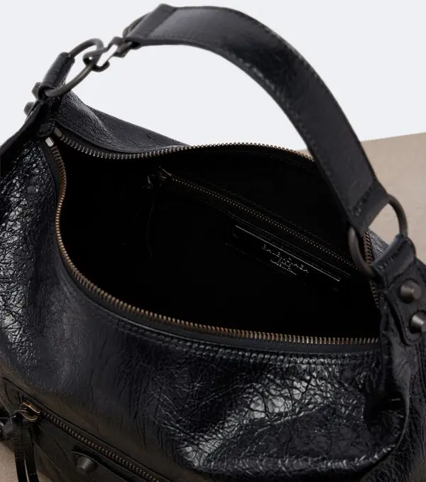Balenciaga Le City Small Leather Shoulder Bag