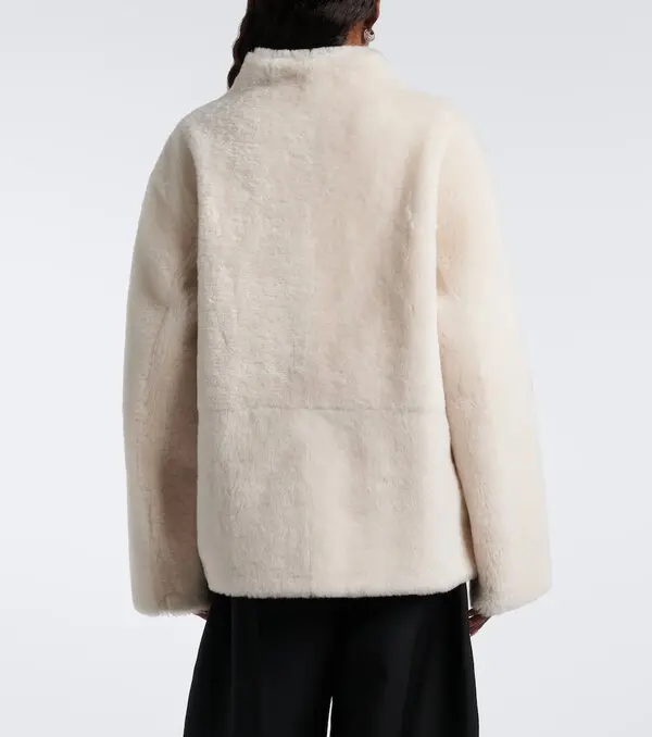 Loulou De Saison Catherine Reversible Shearling Jacket