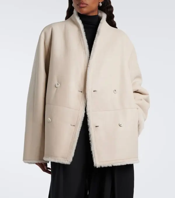 Loulou De Saison Catherine Reversible Shearling Jacket