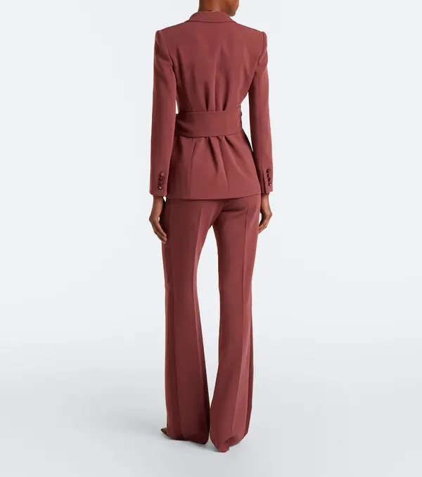 Max Mara Elegante Cady Straight Pants