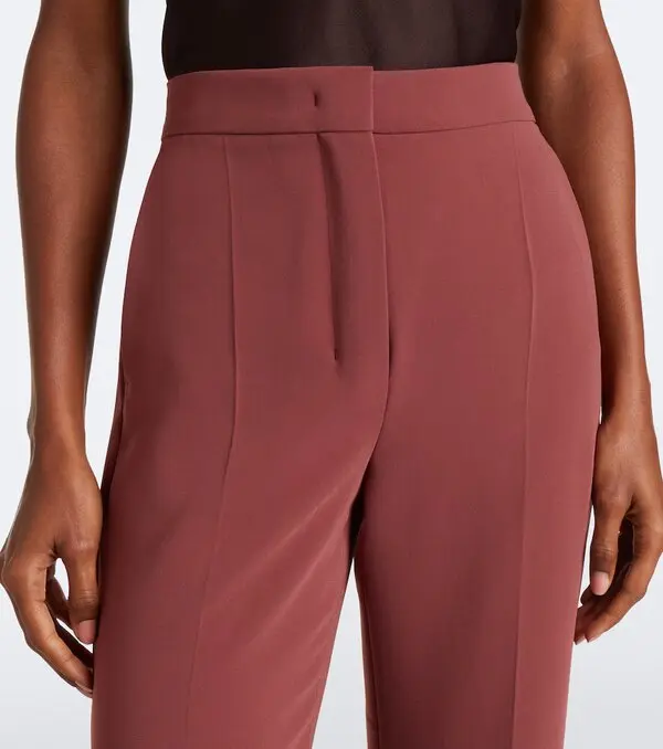 Max Mara Elegante Cady Straight Pants