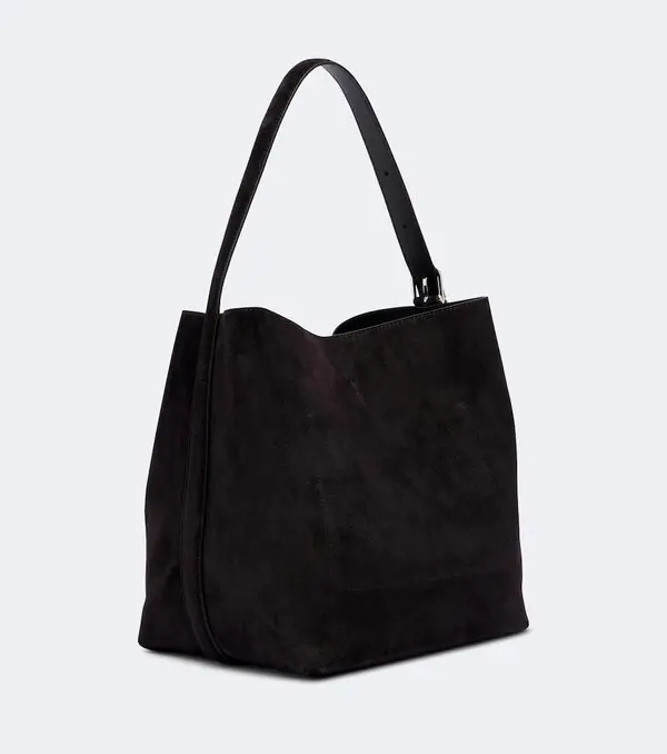 TOTEME Belted Suede Tote Bag