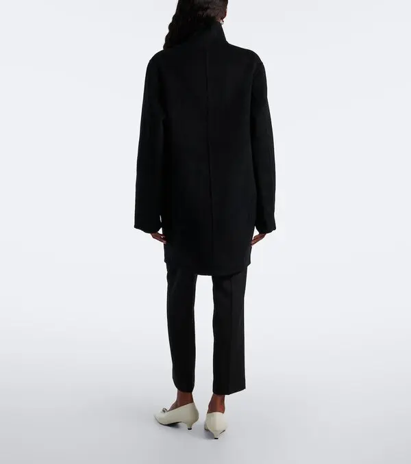 Loulou De Saison Olmo Double-breasted Wool And Cashmere Coat