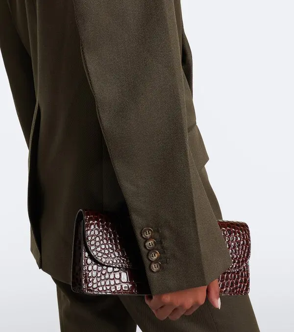 Victoria Beckham Virgin Wool Twill Blazer
