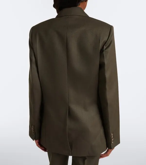 Victoria Beckham Virgin Wool Twill Blazer