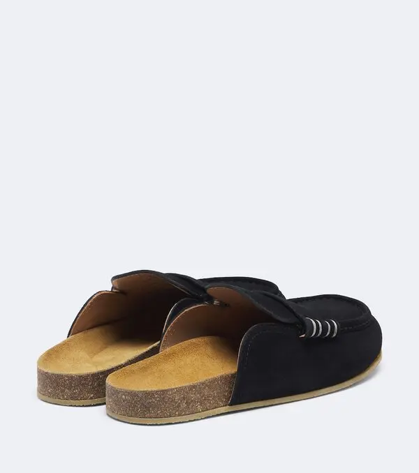 JW Anderson Stitch Suede Mules
