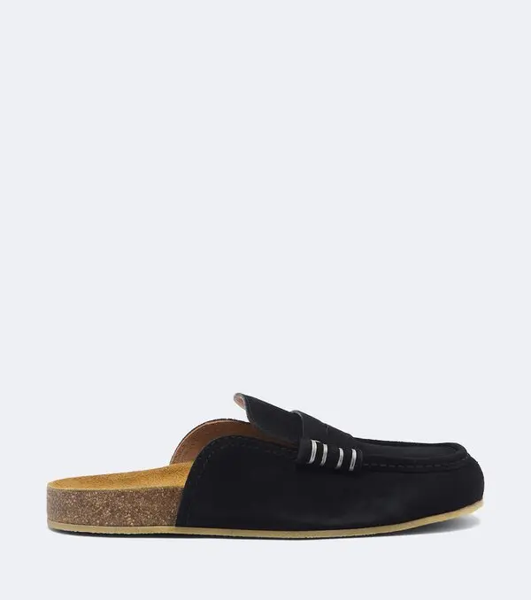 JW Anderson Stitch Suede Mules