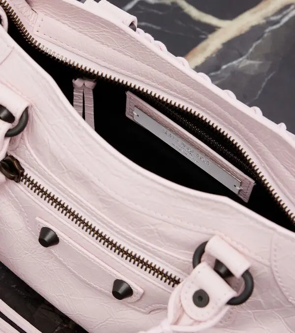 Balenciaga Le City Mini Leather Top-handle Bag