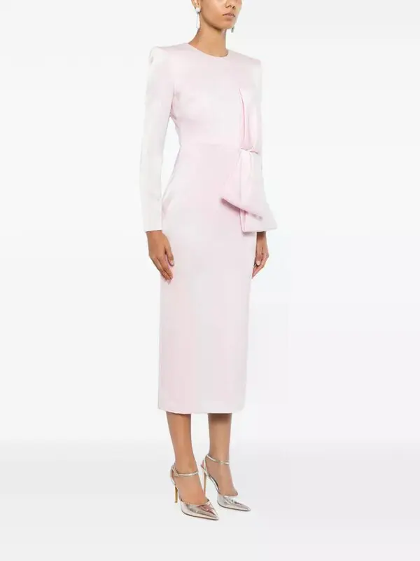 Alex Perry Long Sleeves Jewelneck Pencil Dress