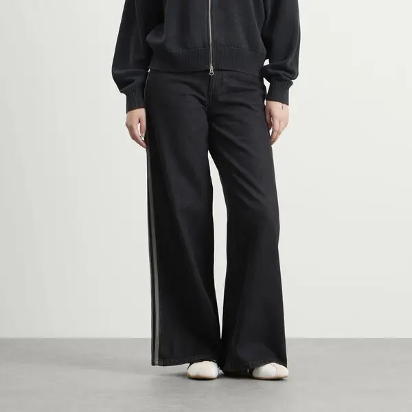 Adidas Wide Leg Denim Pant