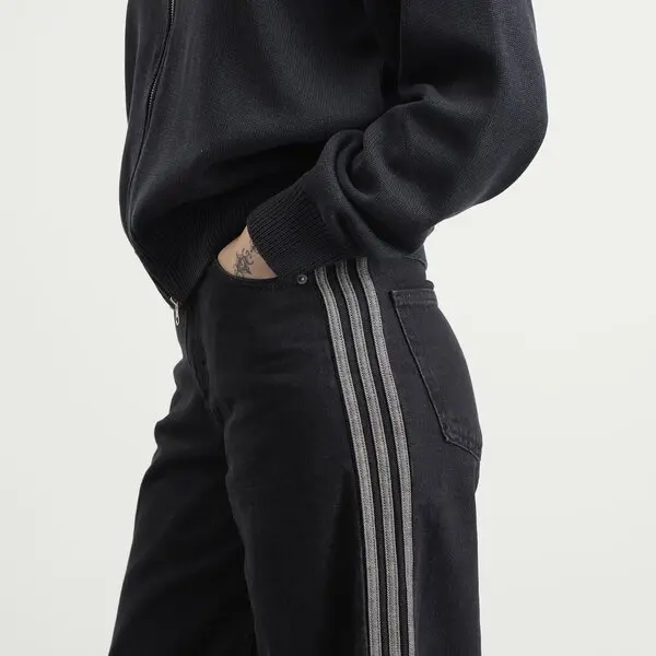 Adidas Wide Leg Denim Pant