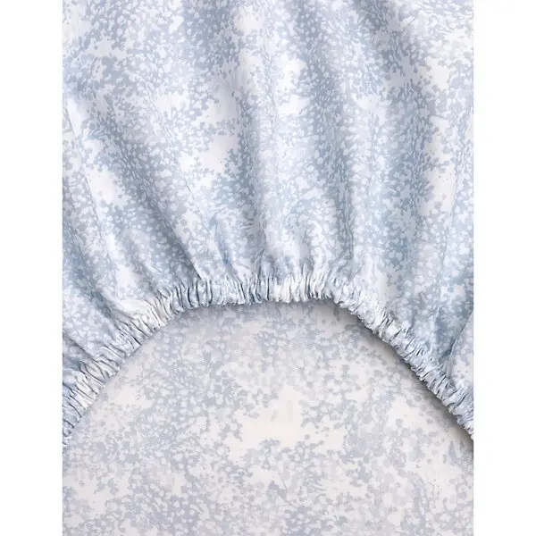 YVES DELORME Lande Cotton Fitted Sheet