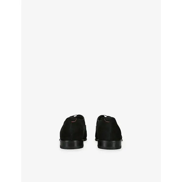 Santoni Adrian Suede Oxford Shoes