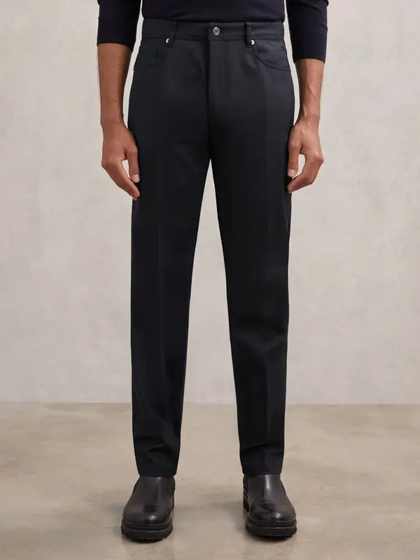 REISS Slim-fit Five-pocket Trousers