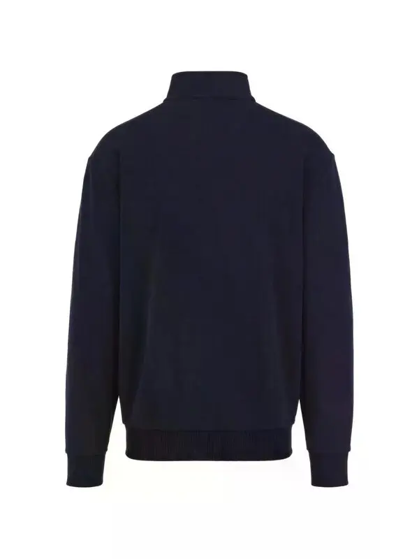 Lacoste Quarter-zip Logo-patch Sweater