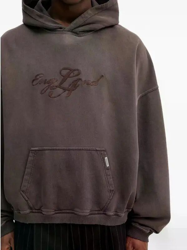 REPRESENT Embroidered Hooded Sweatshirt