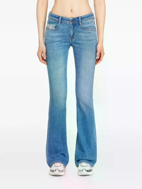 DIESEL® Bootcut Jeans Low Waist 1969 D-ebbey